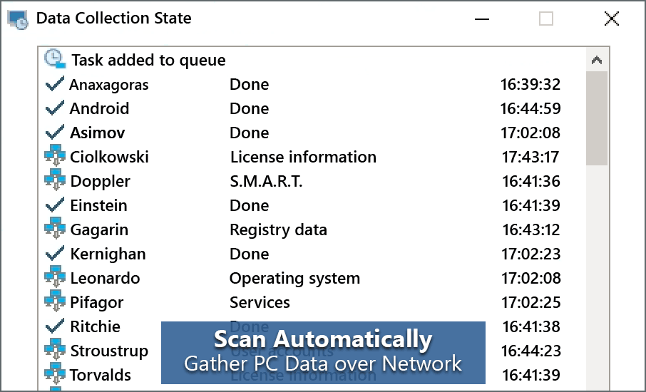 Network Computer Inventory Program - Scan Your PCs & Track Changes over ...